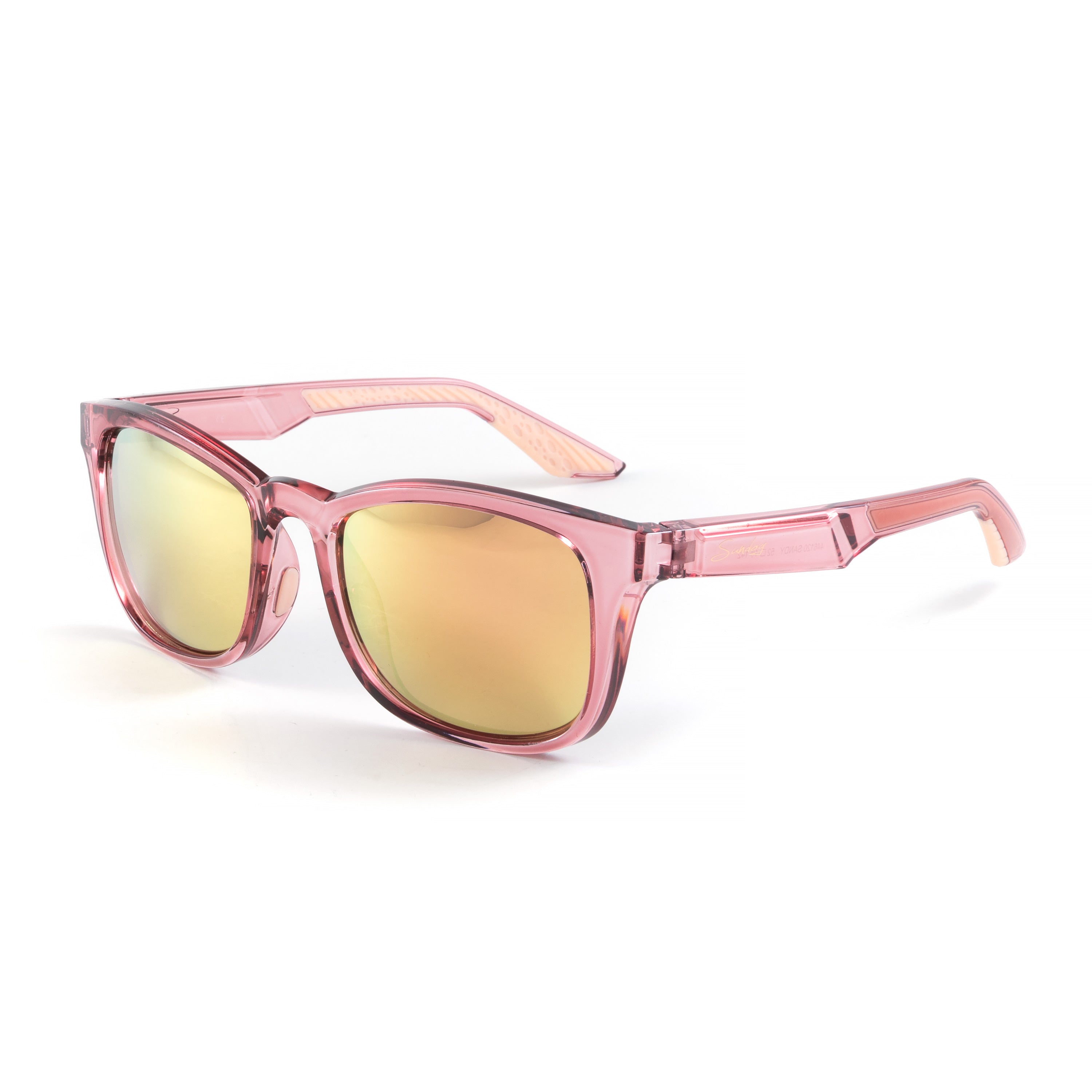 SANDY SD-C7 Polycarbonate Lens Sunglasses – Shiny Crystal Pink-Rose ...